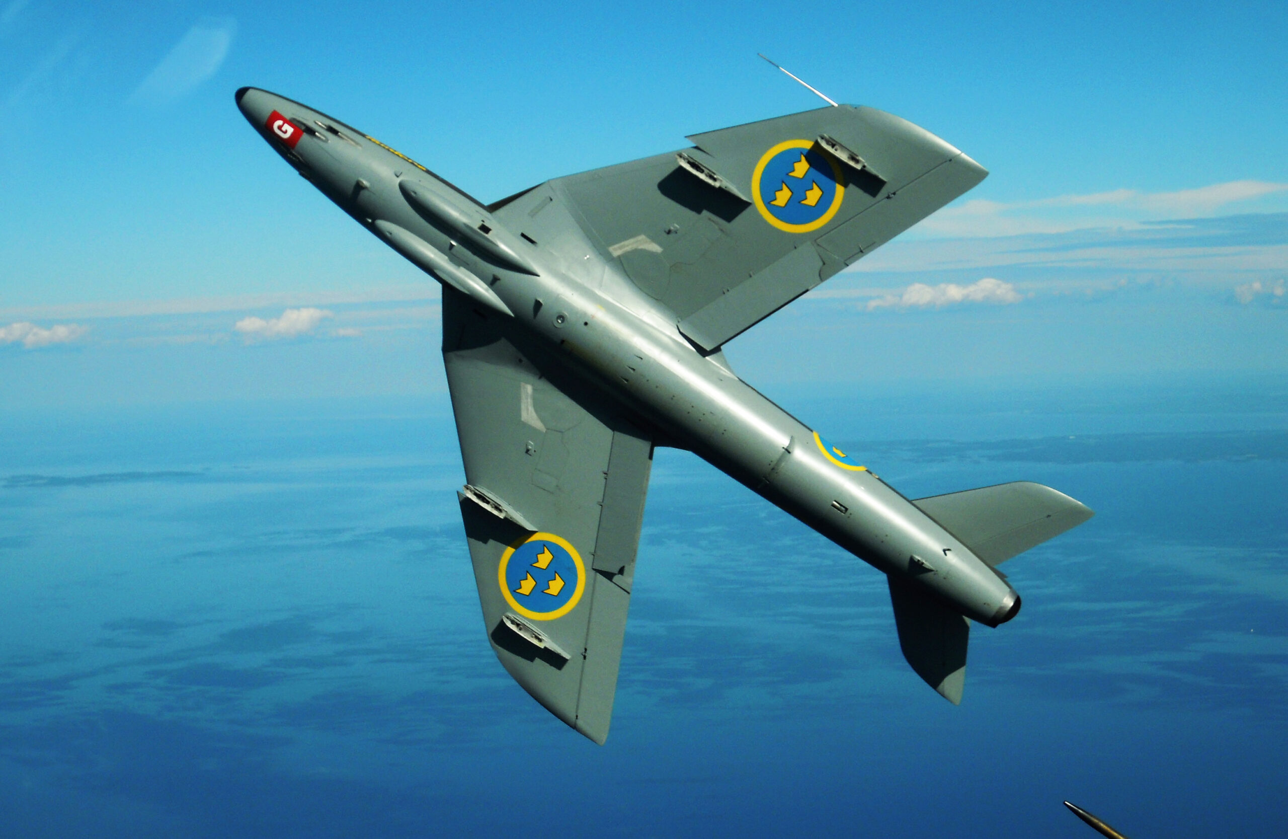 J34 HAWKER HUNTER – Swedish Airforce Historic Flight