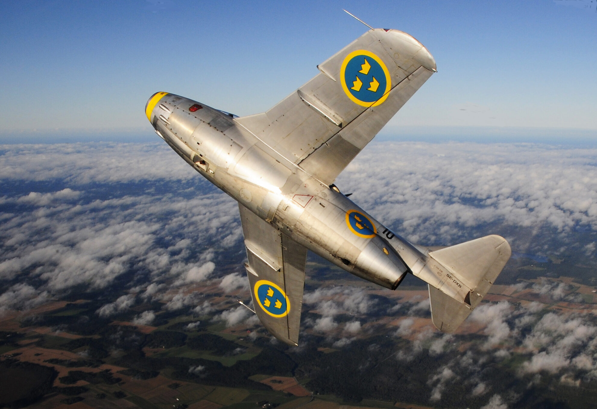J29 TUNNAN – Swedish Airforce Historic Flight