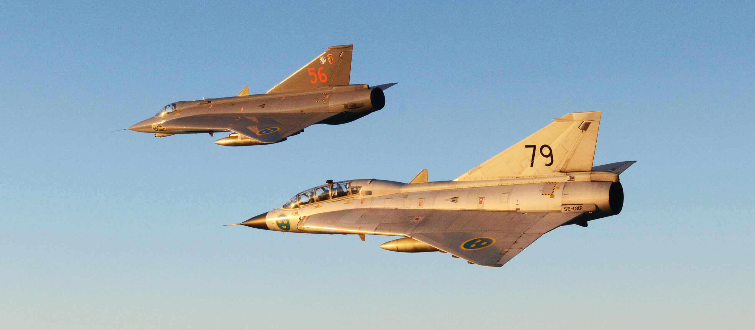 J35 & SK35 DRAKEN – Swedish Airforce Historic Flight